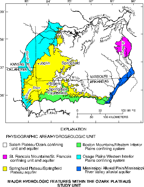 USGS CIRC 1158 subpage: Environmental setting and hydrologic conditions