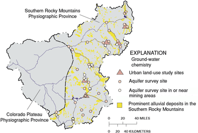 USGS - NAWQA - Water Quality in the Upper Colorado River Basin - Design