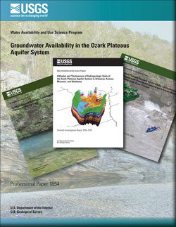 Study Products | USGS Ozark Plateaus Groundwater Availability Study