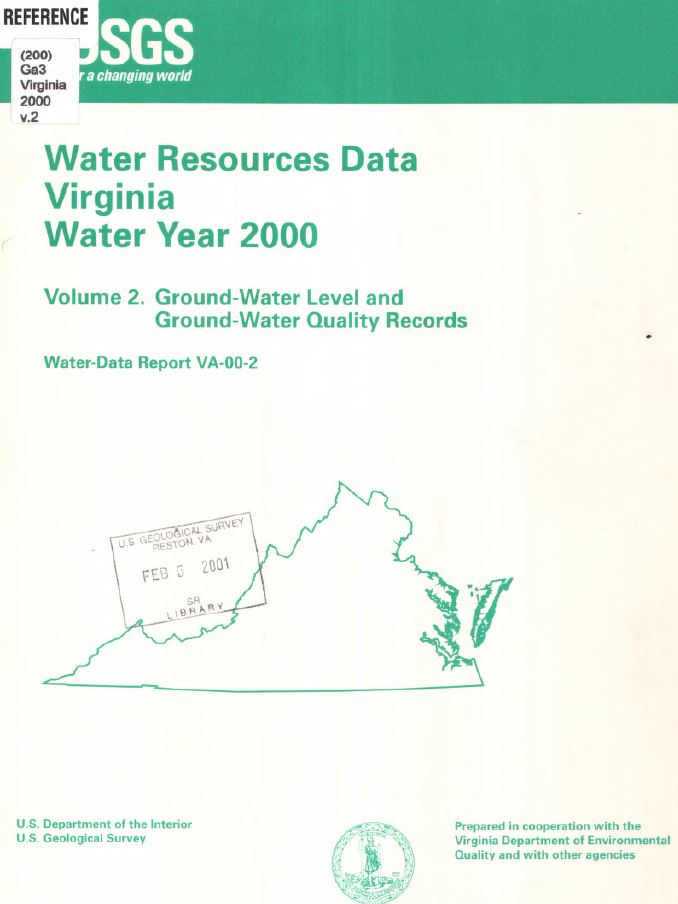 USGS Online Publications Directory